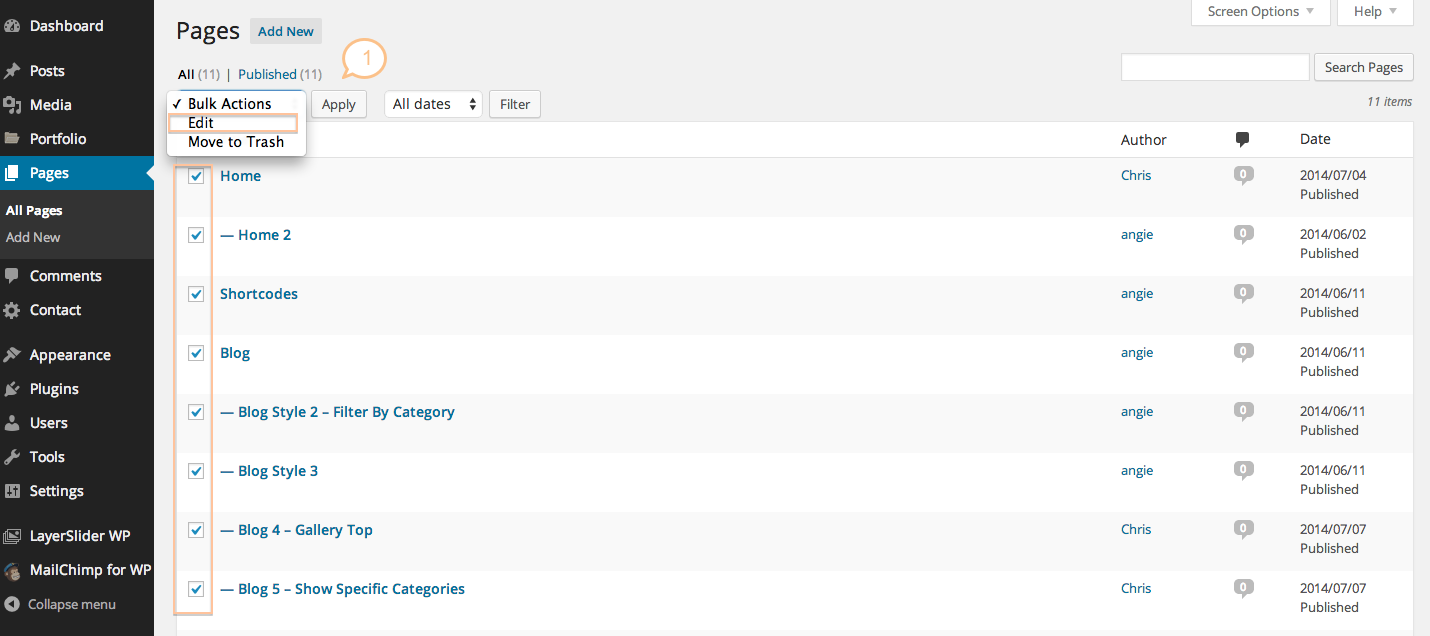Remove Comment Section From Wordpress Pages