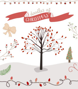 Christmas Doodles Clip Art