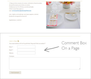 Remove Comment Section From Wordpress Pages