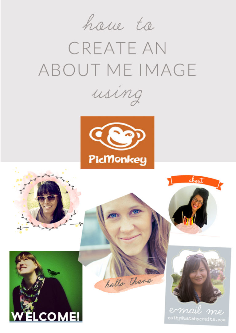 How To Make an About Me Image in 2 Minutes | angiemakes