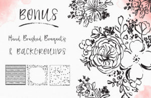 Frolicky Dry Brush Font by Angie Makes
