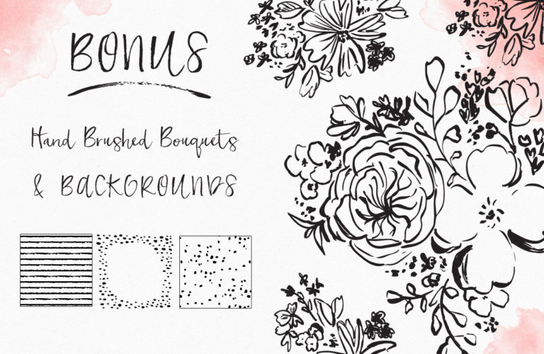 Frolicky Dry Brush Font by Angie Makes